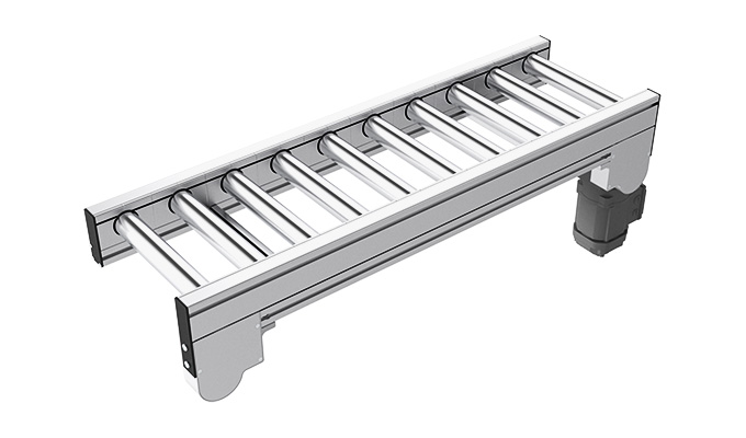 Aluminum roller conveyors | Conveyor technology from Paletti Profilsysteme